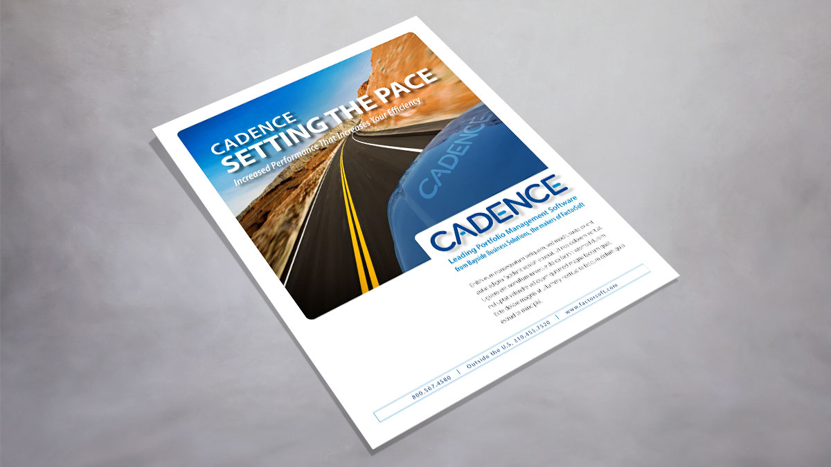 Cadence Ad | Shawn Wright Graphic Design